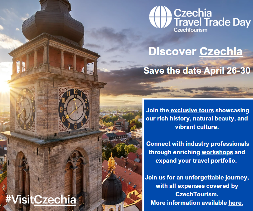 Czechia Travel Trade Day 2024 / 26.4 - 30.4/ - Antor